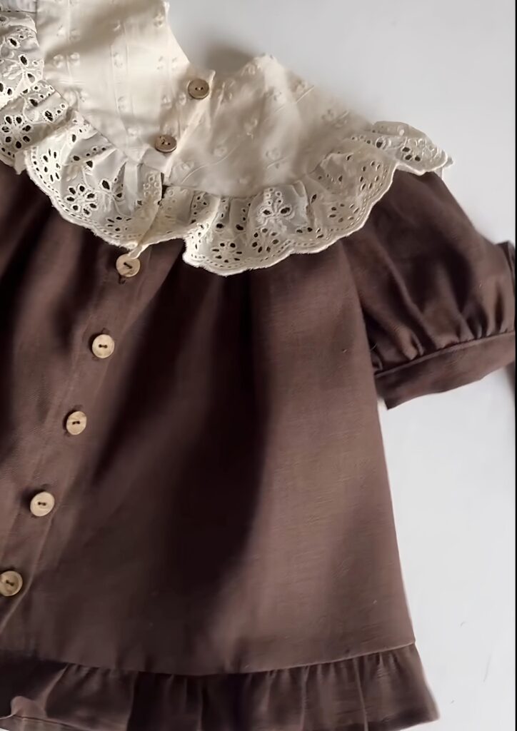 Mocha Belle is a timeless vintage-inspired baby dress - Embrace Your ...